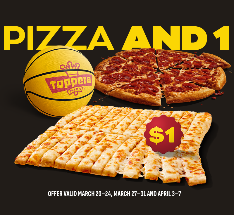 Crave-Worthy Pizza Delivery & Carry-out | Toppers Pizza